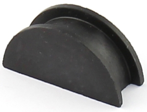 Rubber seal half moon